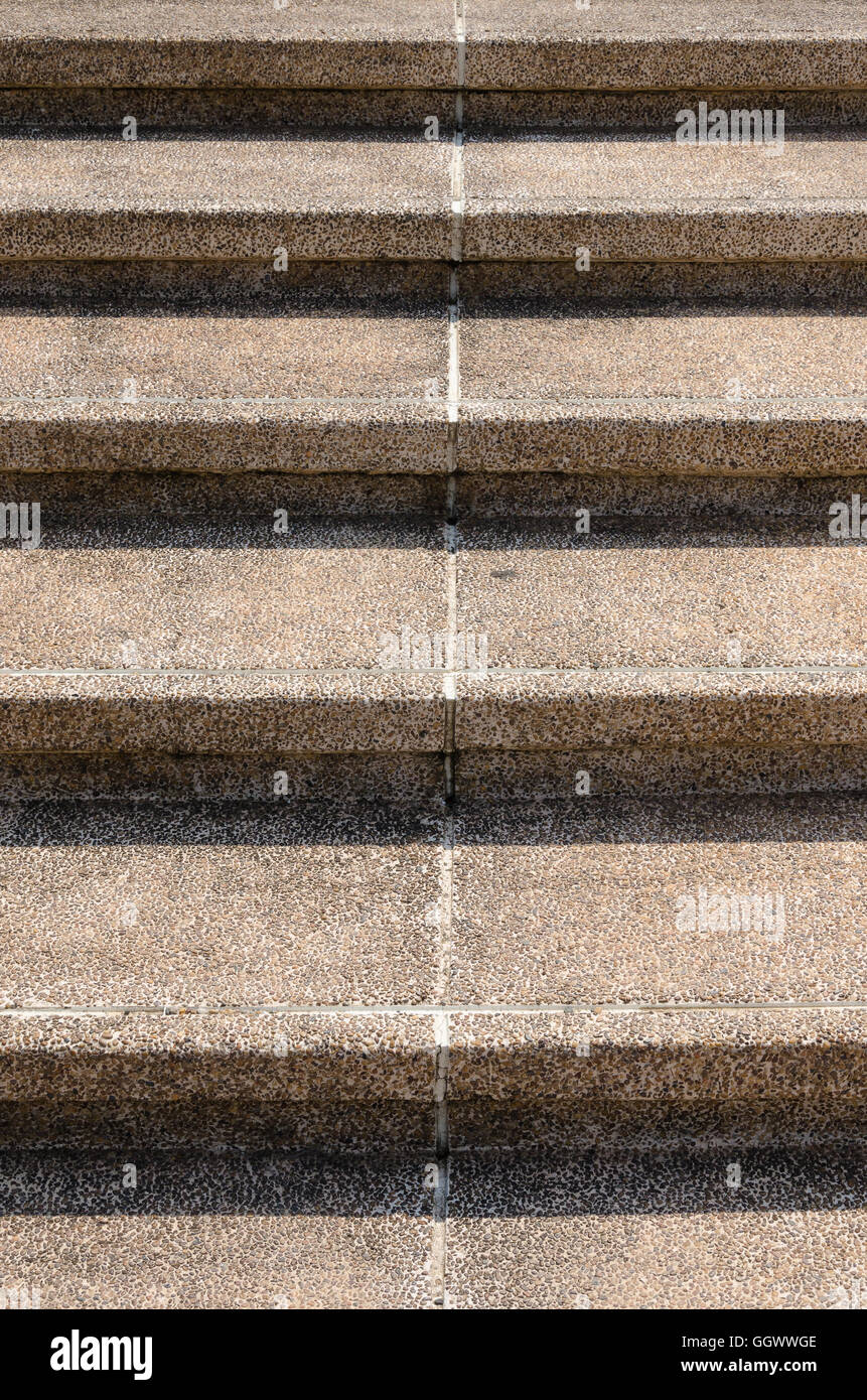 Rough Texture of Pebble Stair Stock Photo - Alamy