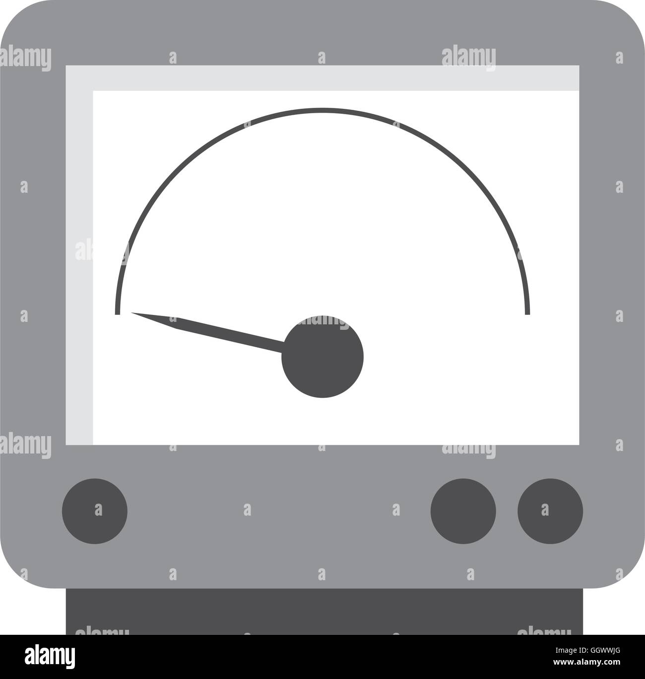 gauge power energy technology icon. Vector graphic Stock Vector Image ...