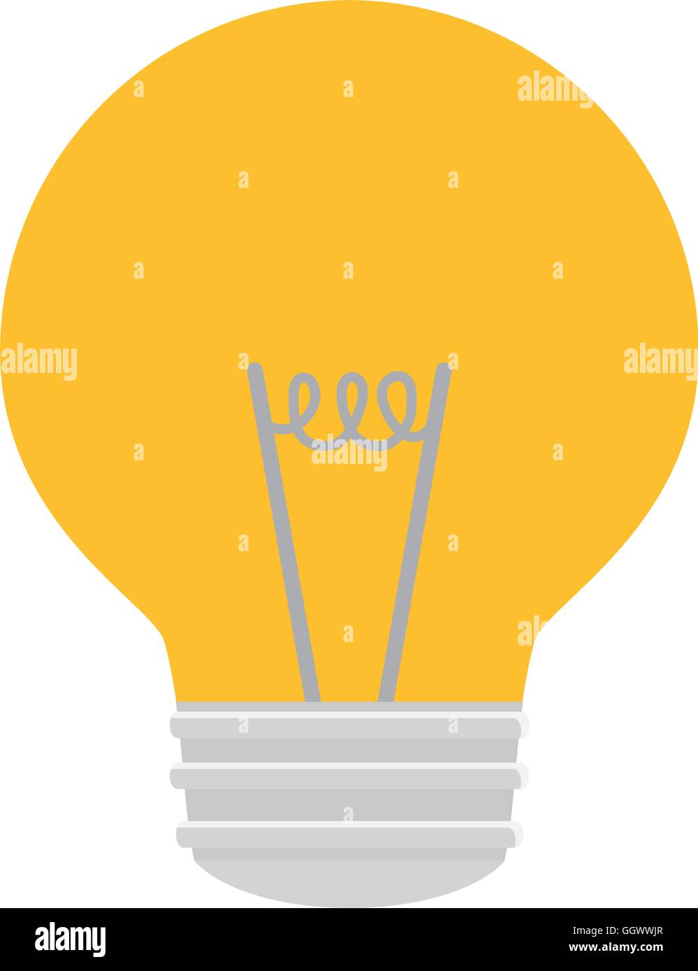 light bulb power energy technology icon. Vector graphic Stock Vector Image & Art - Alamy