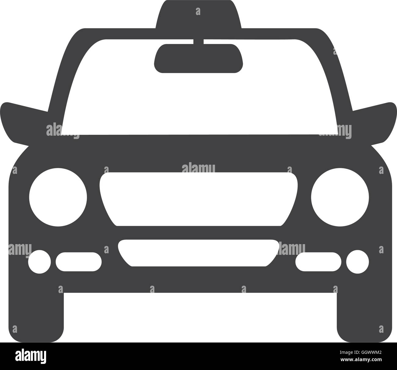 taxi transportation auto icon. Vector graphic Stock Vector Image & Art ...