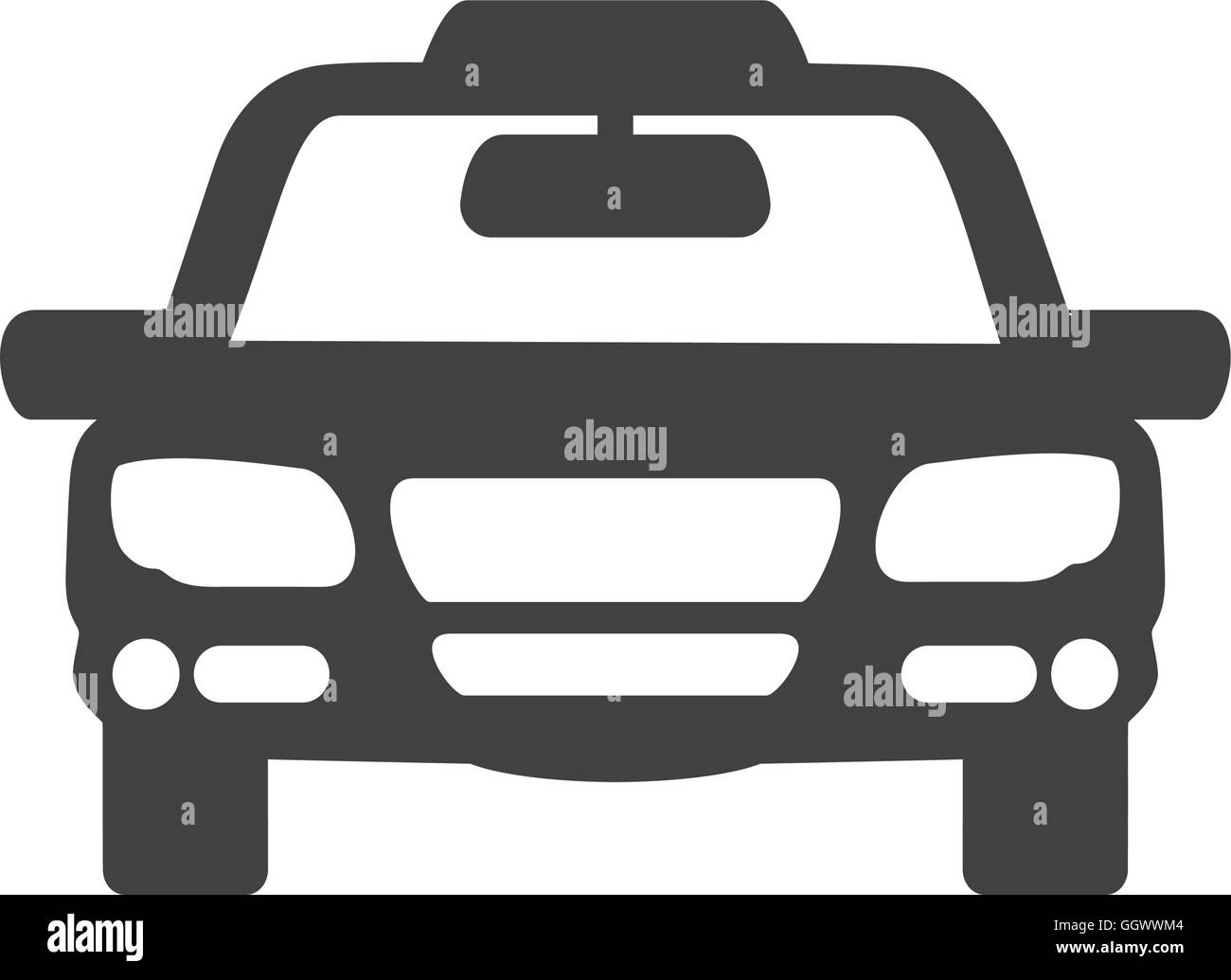 taxi transportation auto icon. Vector graphic Stock Vector Image & Art ...
