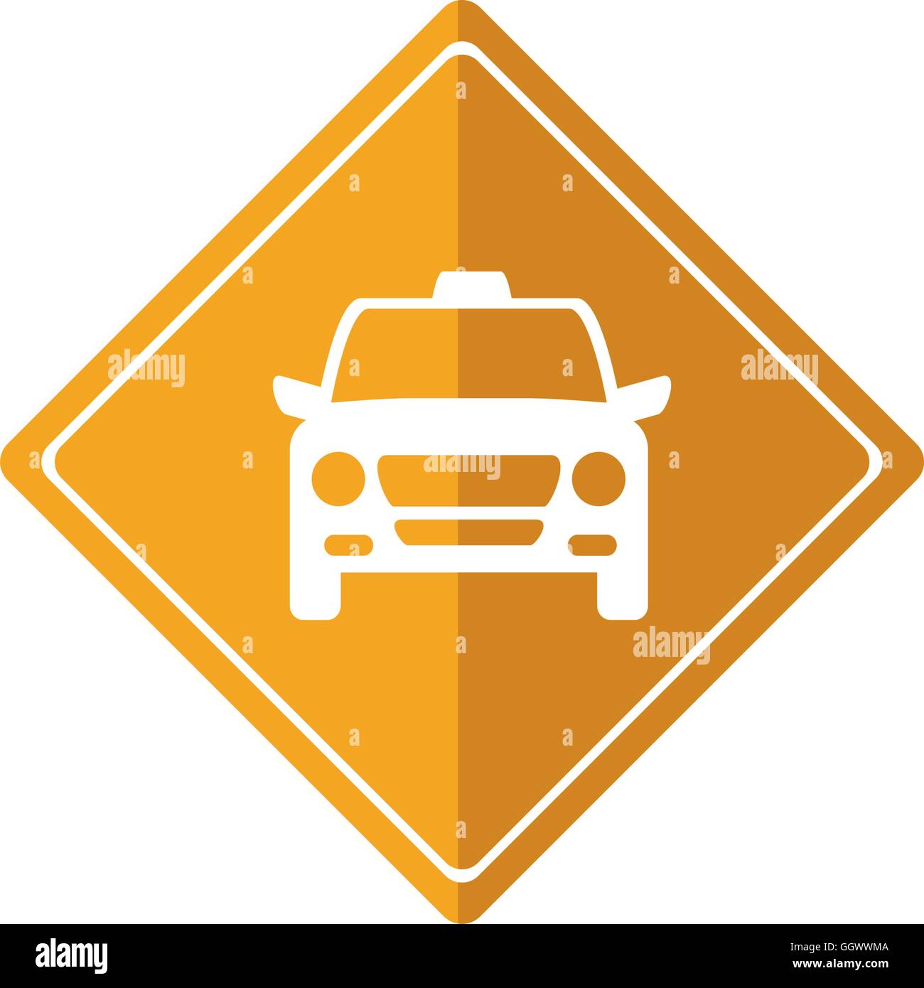 taxi transportation auto icon. Vector graphic Stock Vector Image & Art ...