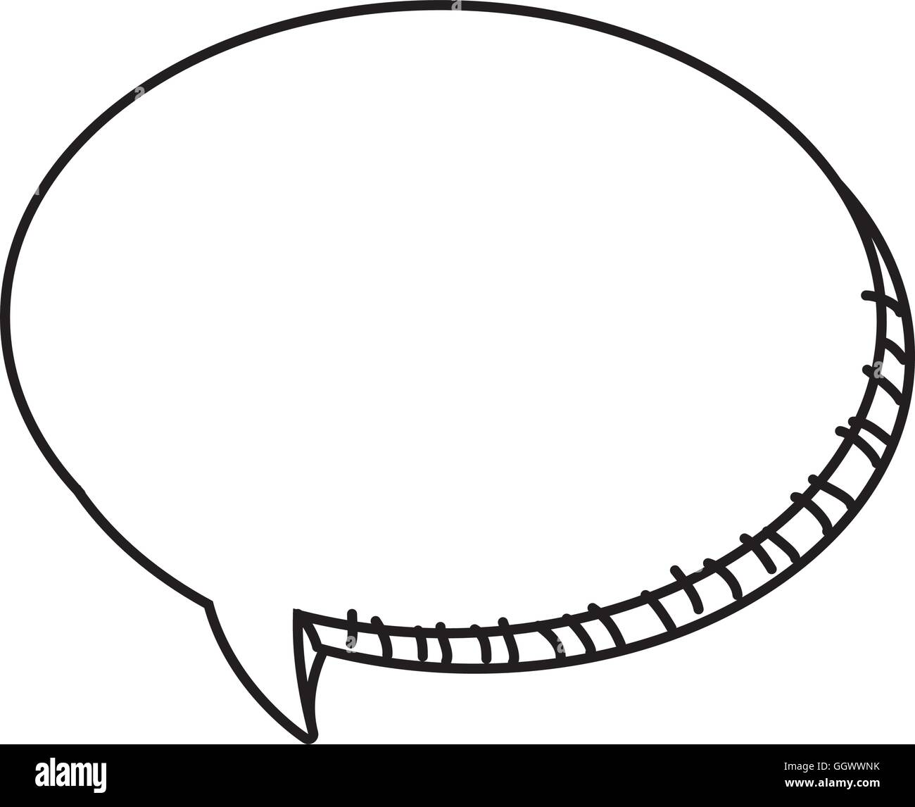 bubble message communication icon. Vector graphic Stock Vector Image ...