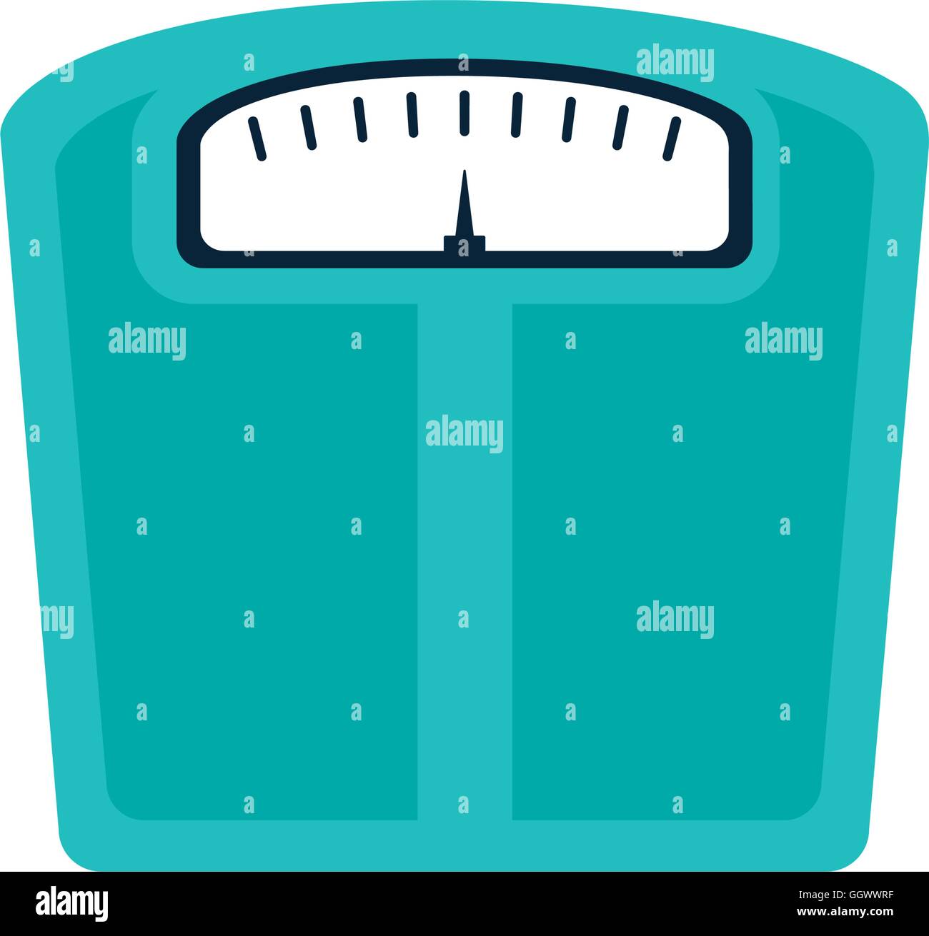 scale fitness healthy lifestyle icon. Vector graphic Stock Vector Image ...