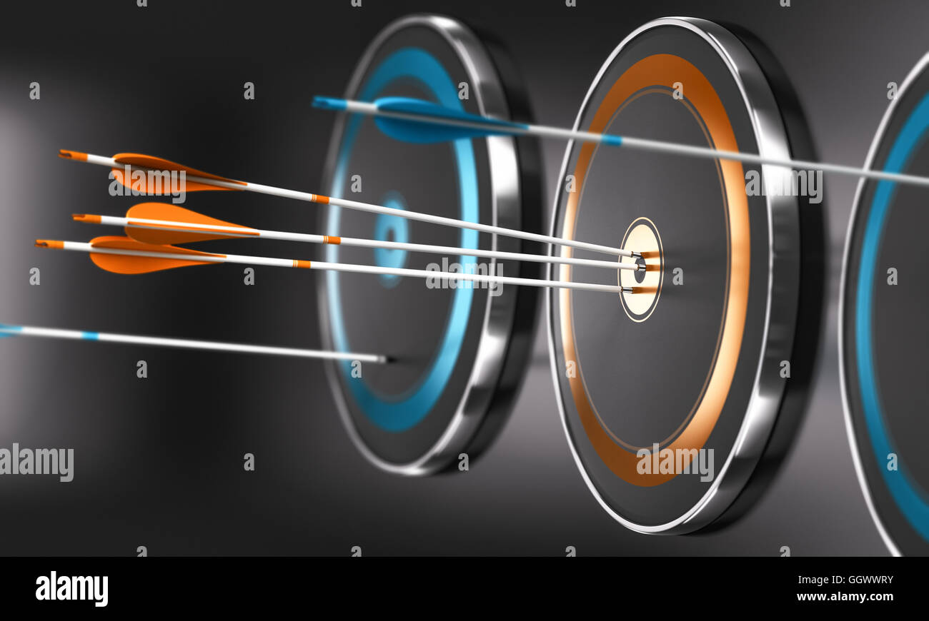 Targets arrows hi-res stock photography and images - Alamy