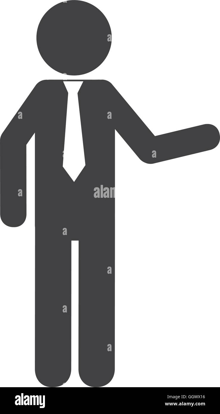 pictogram person people figure icon. Vector graphic Stock Vector Image ...