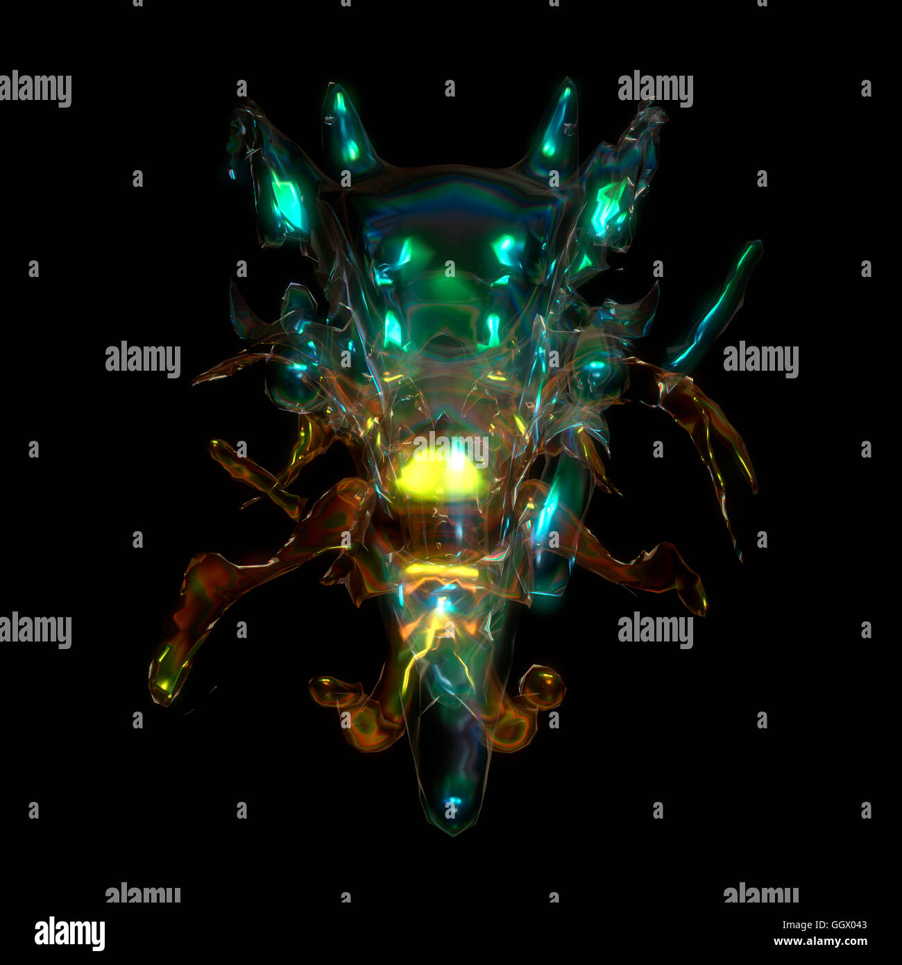3d iilustration of visual effect with light Stock Photo - Alamy