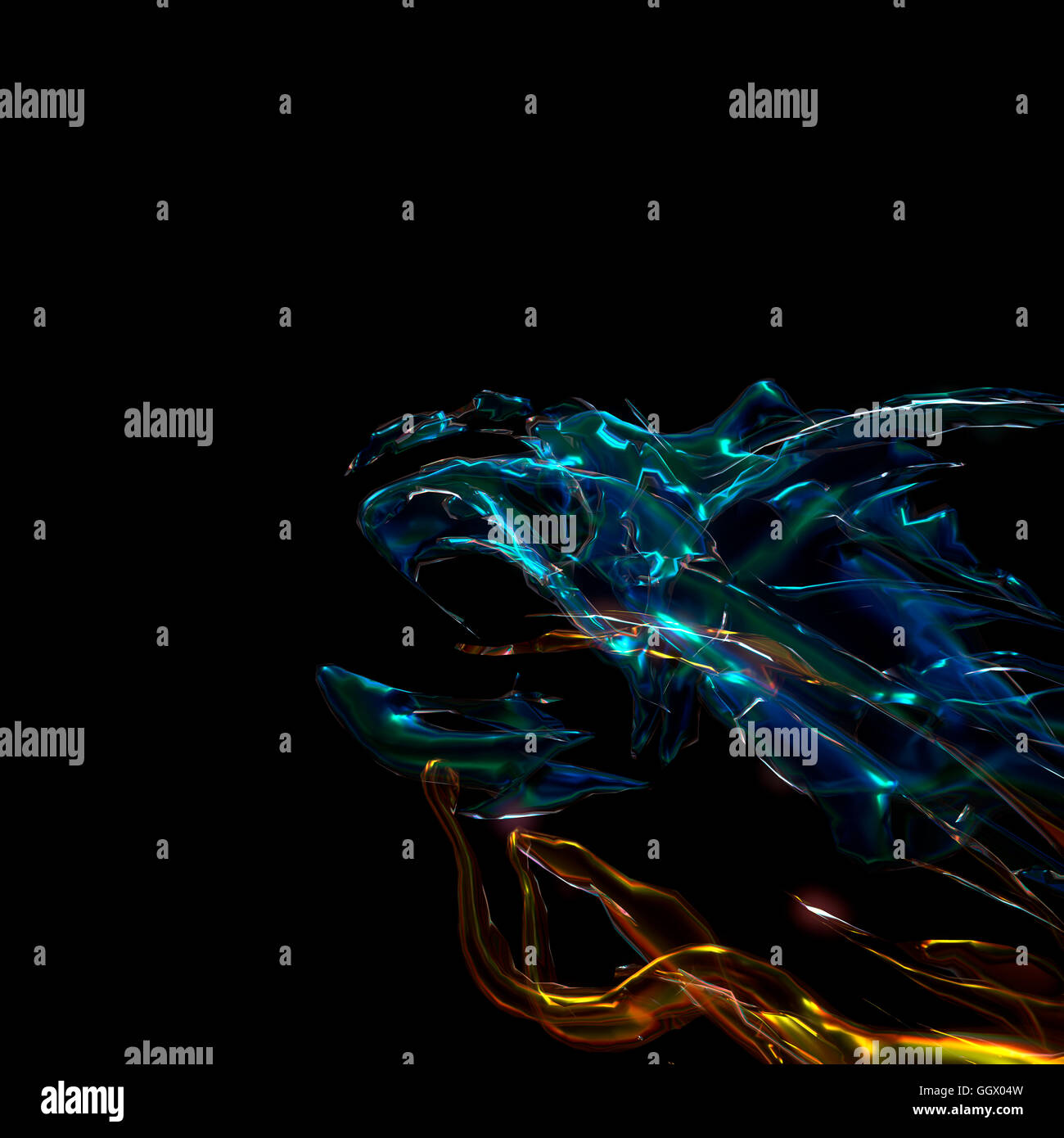 3d iilustration of visual effect with light Stock Photo - Alamy