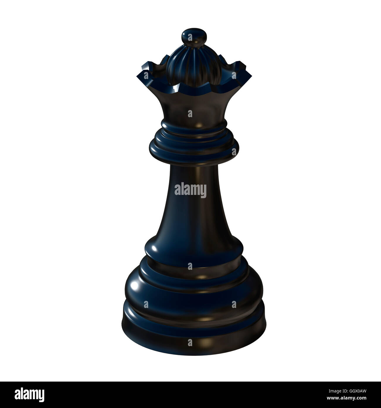 3d illustration of isolated chess game figurine Stock Photo - Alamy