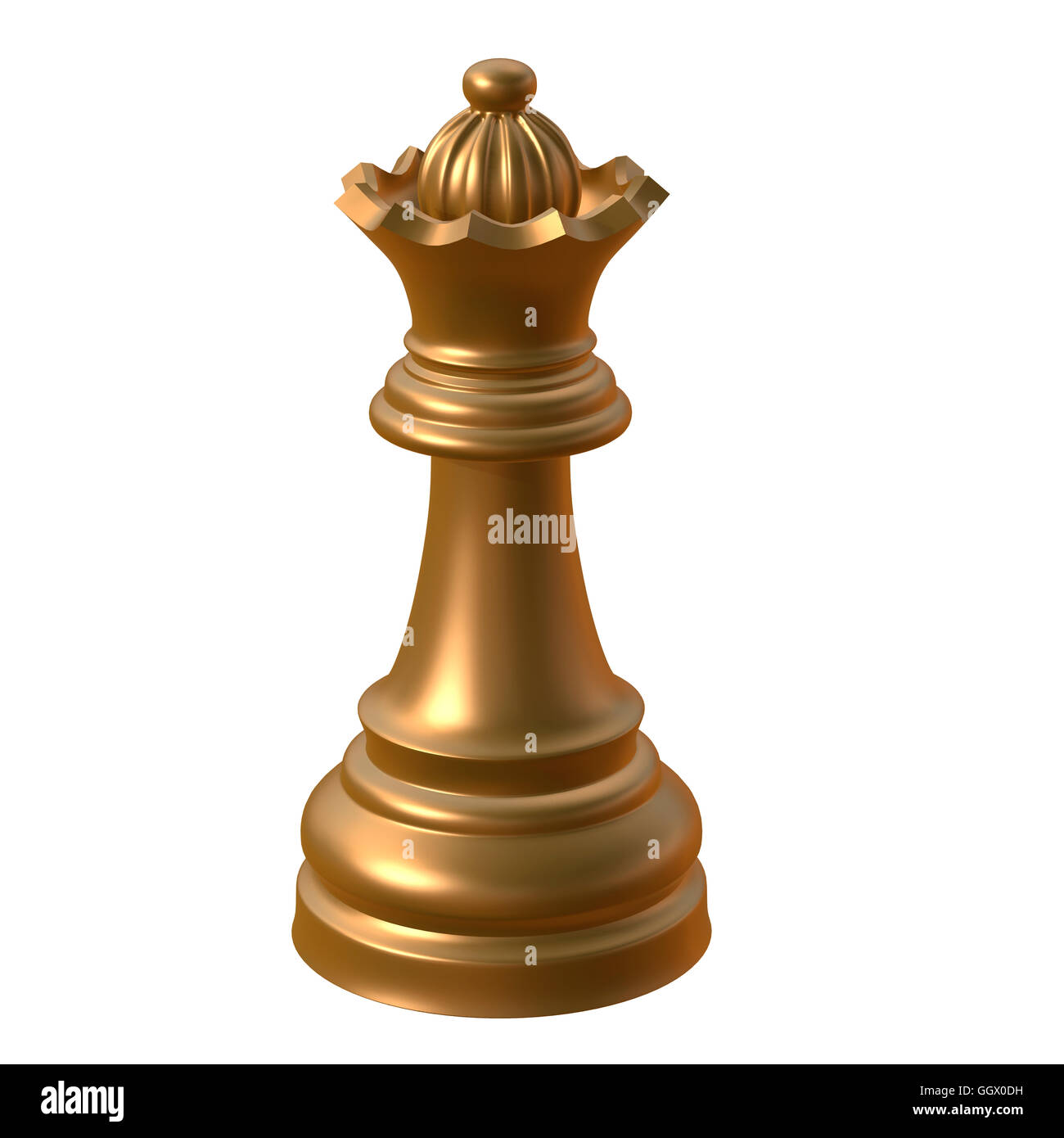 3d illustration of isolated chess game figurine Stock Photo - Alamy