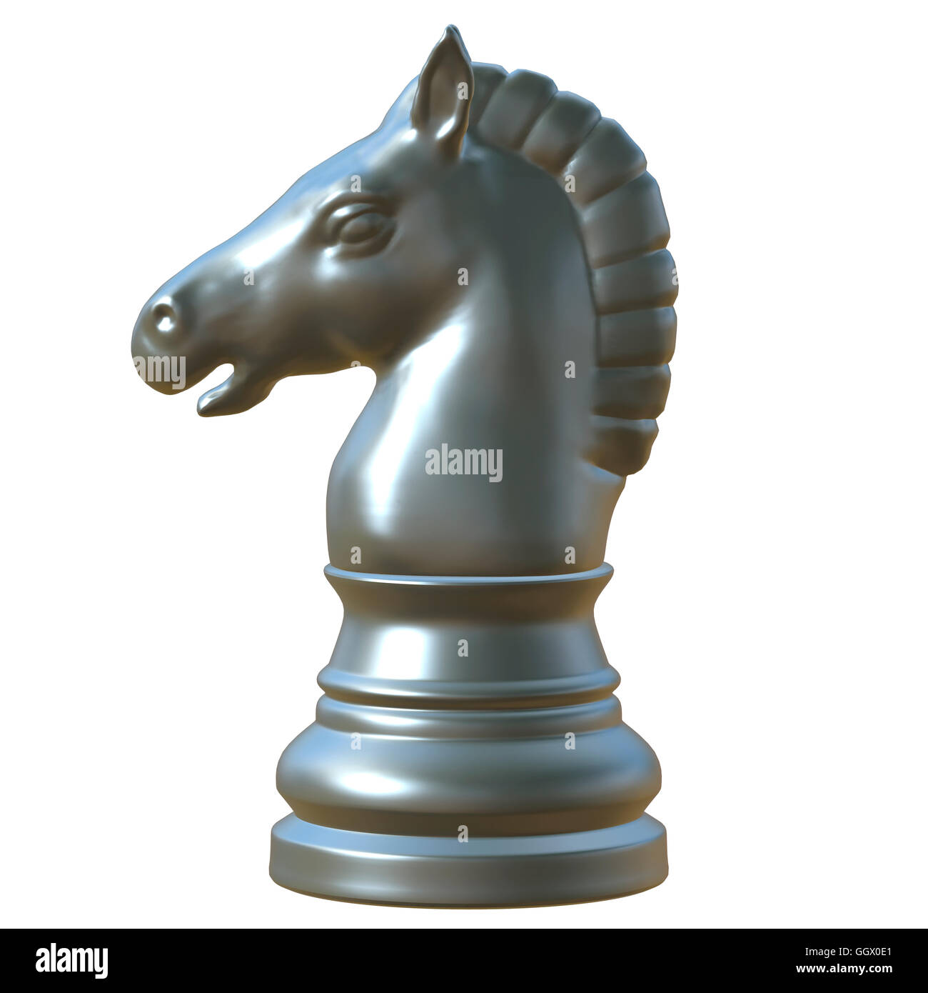 3d illustration of isolated chess game figurine Stock Photo - Alamy
