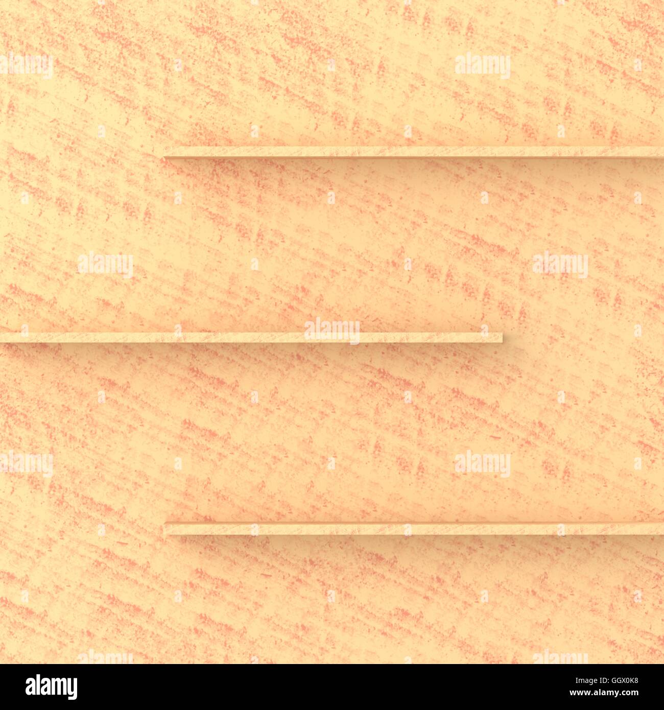 vertical wall vending display with three shelves Stock Photo - Alamy