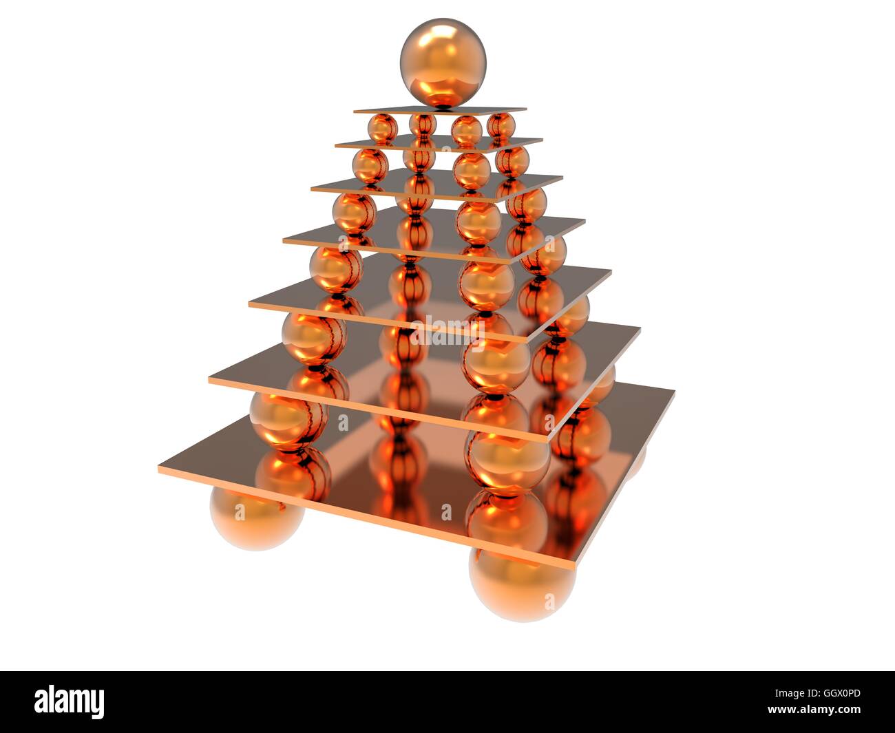 Pyramide 3d hi-res stock photography and images - Alamy