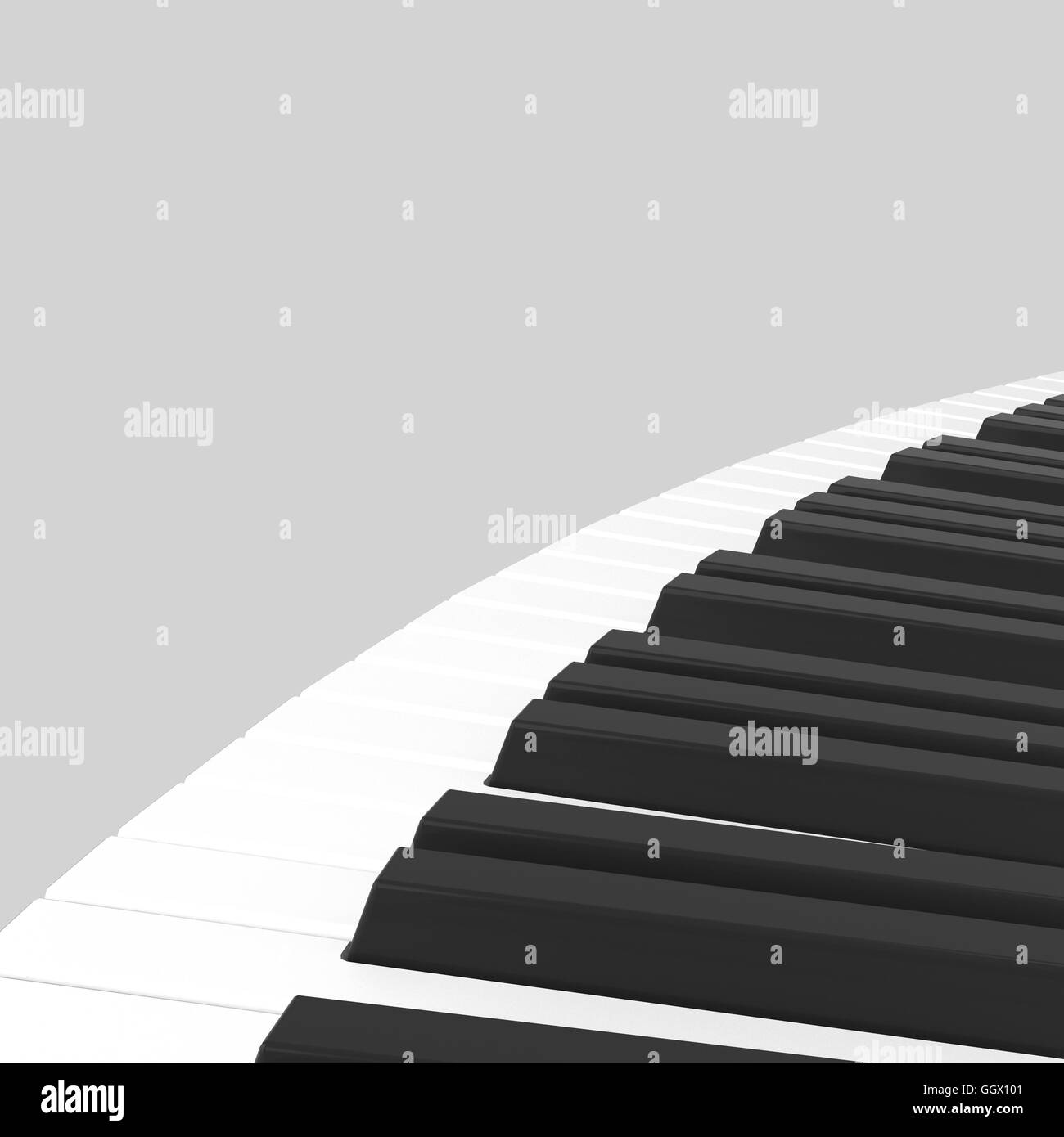 Piano close up color Black and White Stock Photos & Images - Alamy