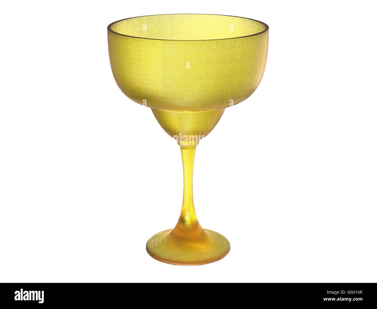 isolated textured glass render in yellow tones Stock Photo - Alamy