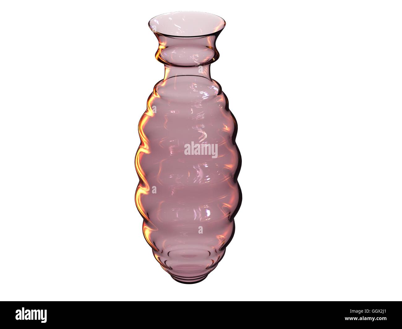 isolated 3d render of glass jar on white background Stock Photo - Alamy