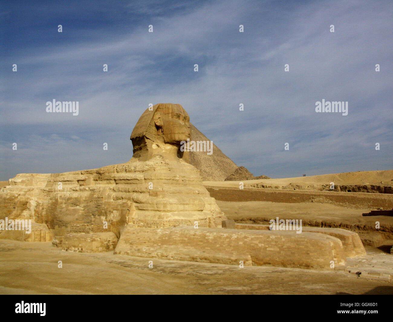 The Great Sphinx at Giza. Cairo - Egypt Stock Photo - Alamy
