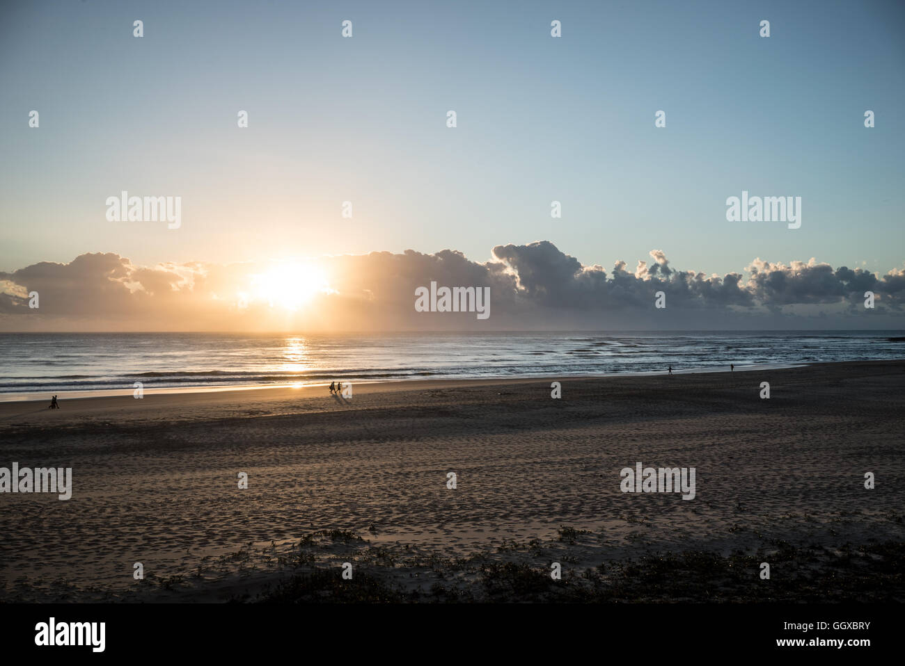 Beach life in Tofo Bay, Mozambique Stock Photo - Alamy