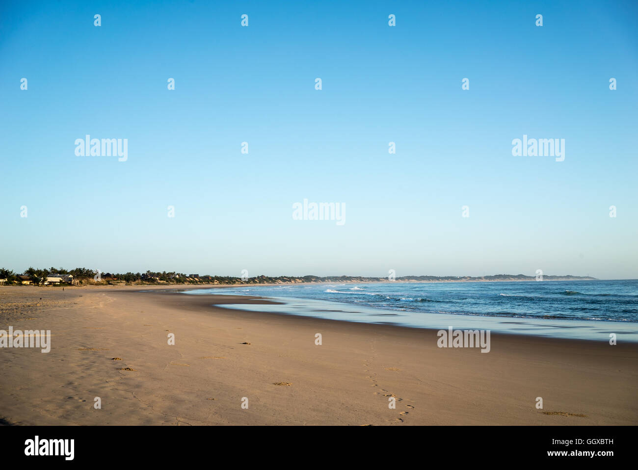 Beach life in Tofo Bay, Mozambique Stock Photo - Alamy