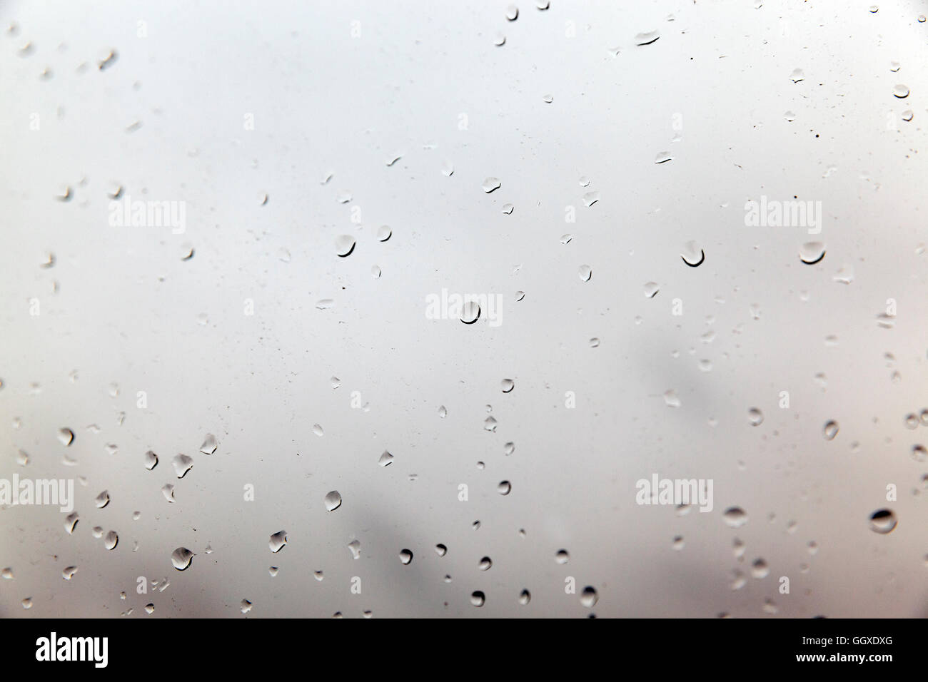 raindrops on glass Stock Photo - Alamy