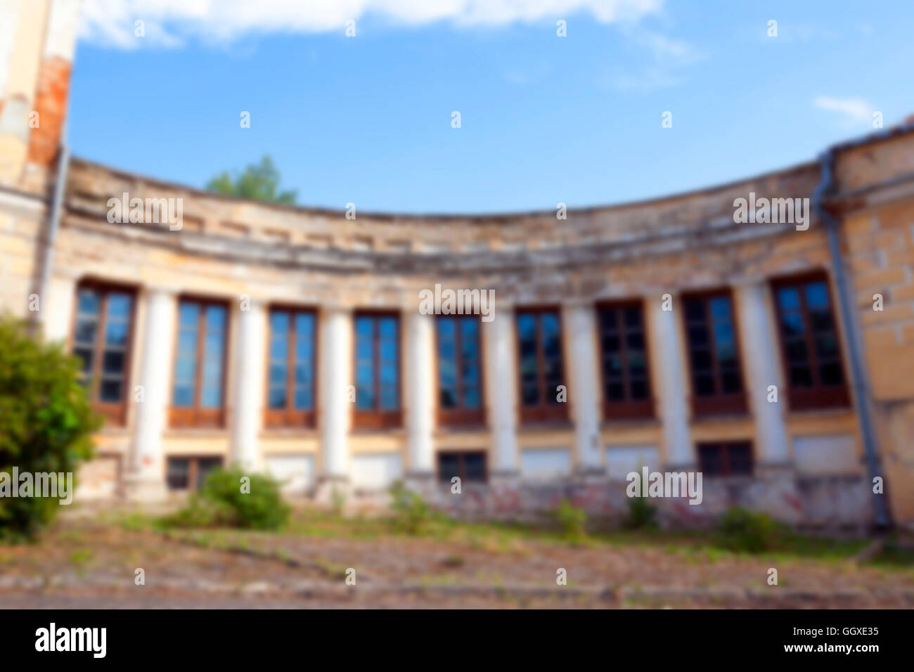 abandoned old building Stock Photo - Alamy