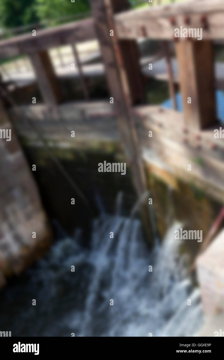 old leaking dam Stock Photo - Alamy