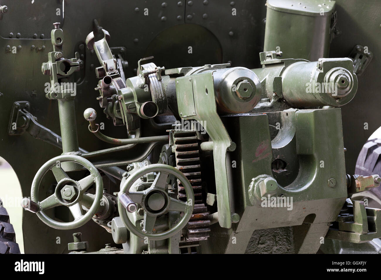 Old military equipment Stock Photo - Alamy