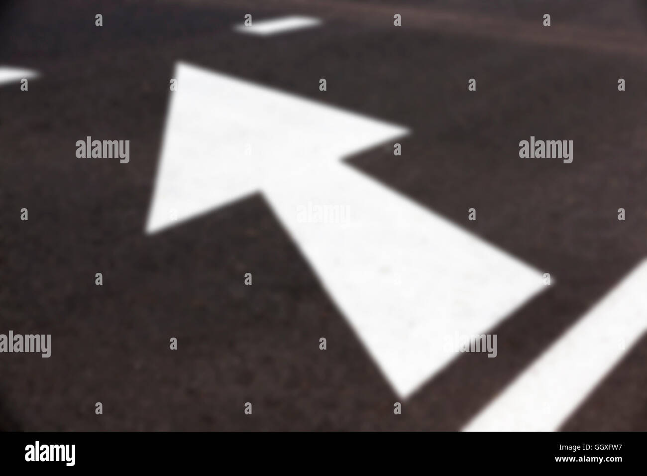 markings on the road Stock Photo - Alamy