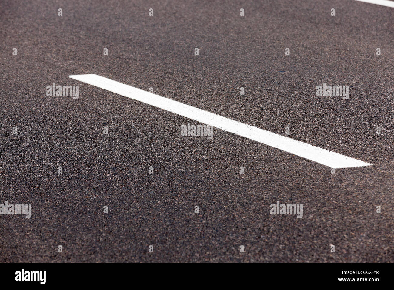 markings on the road Stock Photo - Alamy
