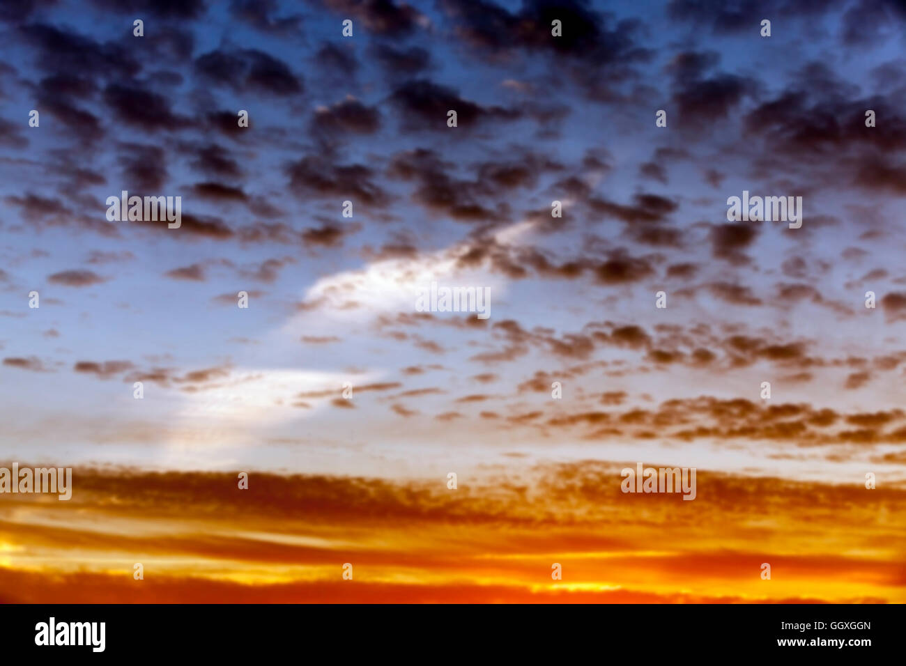 the sky during sunset Stock Photo - Alamy