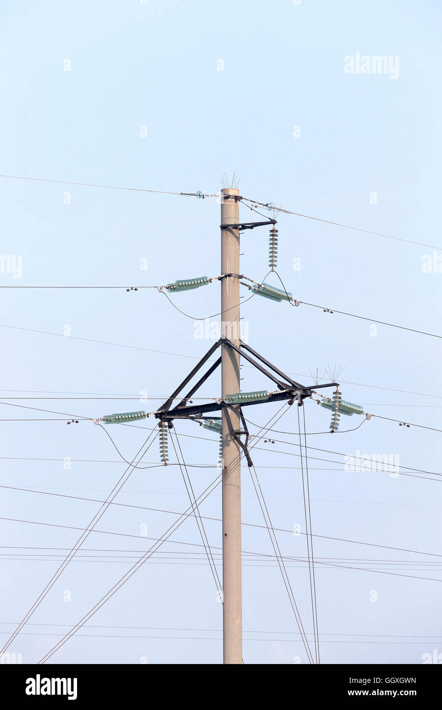 electricity transmission system Stock Photo - Alamy