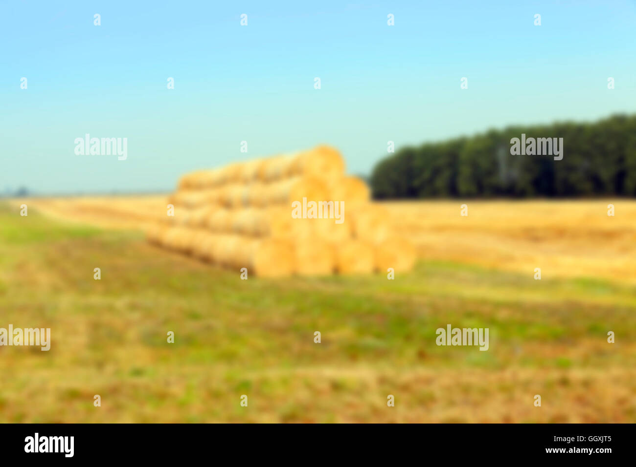 stack of wheat straw Stock Photo - Alamy