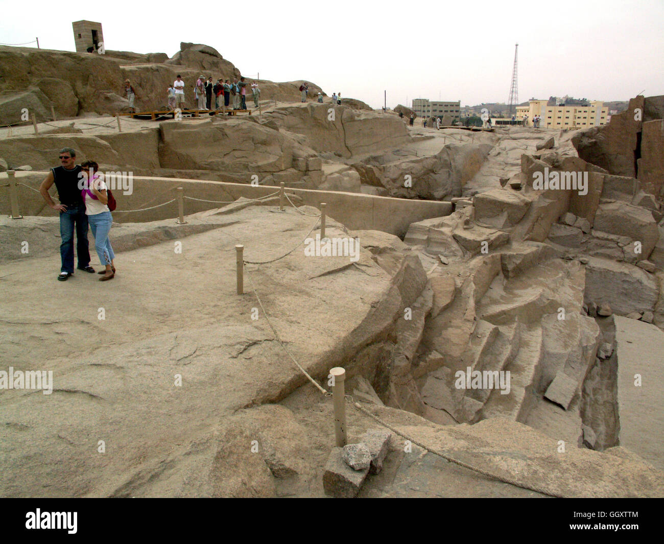 The Unfinished Obelisk is located in the Northern Quarry in Aswan ...