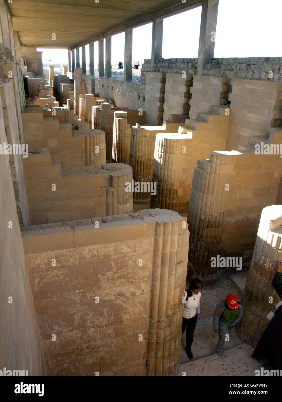Funerary complex of djoser hi-res stock photography and images - Alamy