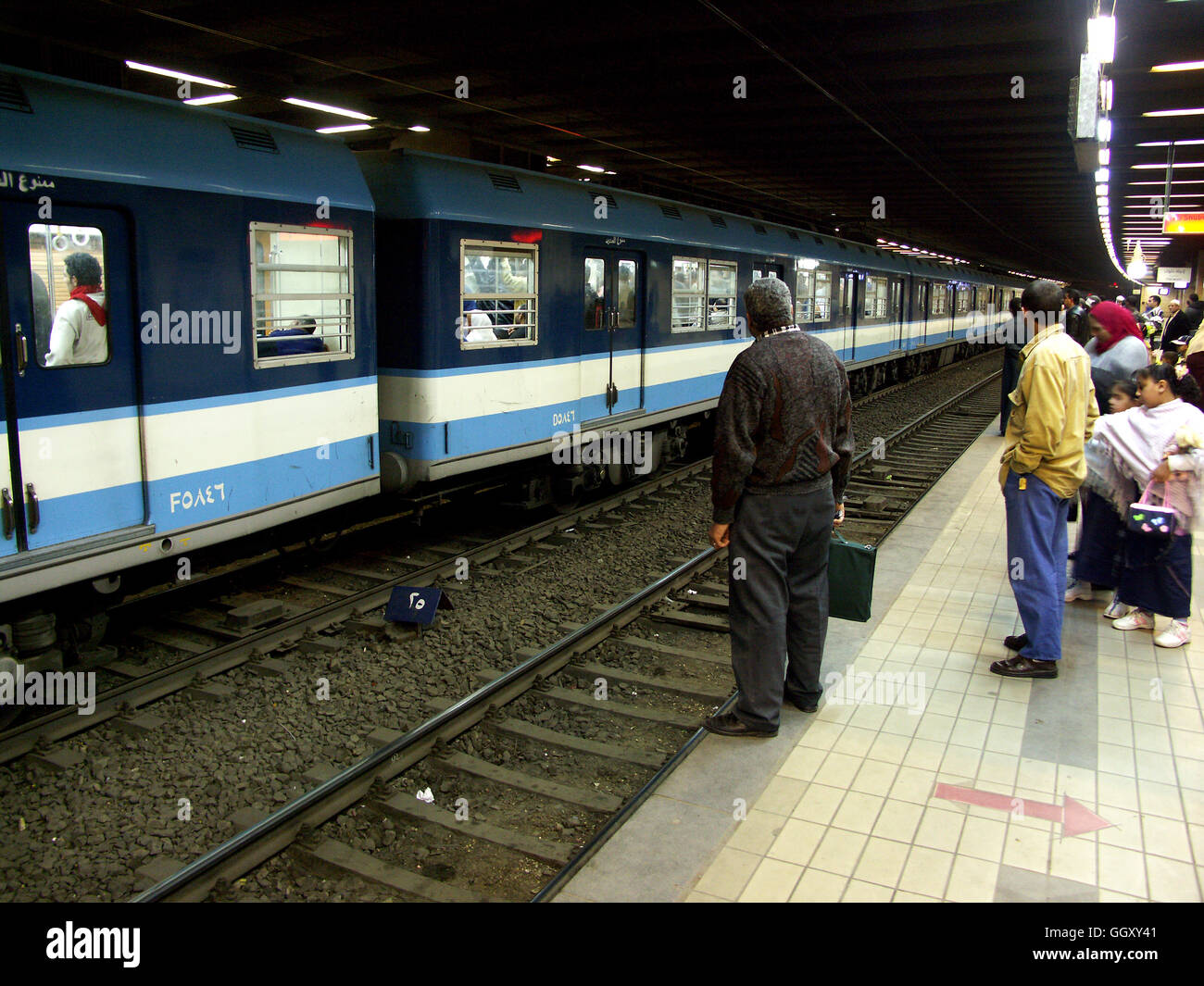 Cairo metro line hi-res stock photography and images - Alamy