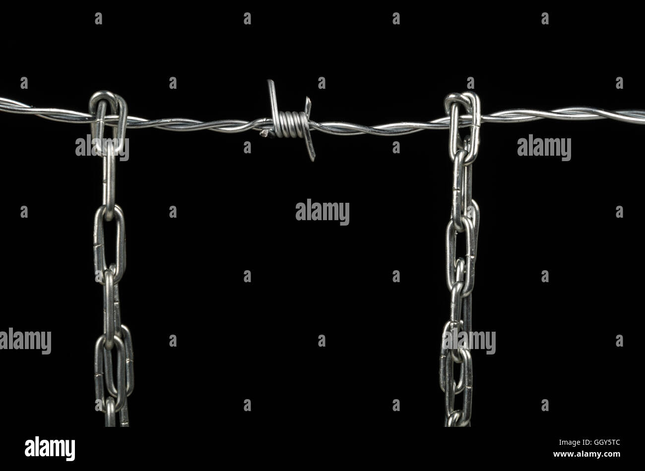 Border boundary immigration hi-res stock photography and images - Alamy