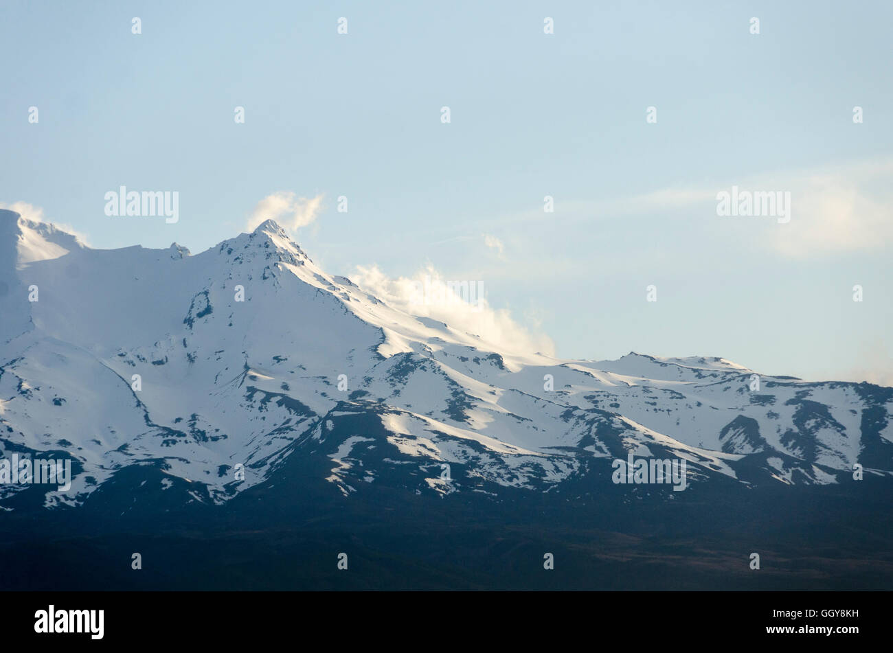 Girdlestone Peak, Mount Ruapehu, Tongariro National Park, Turoa ...