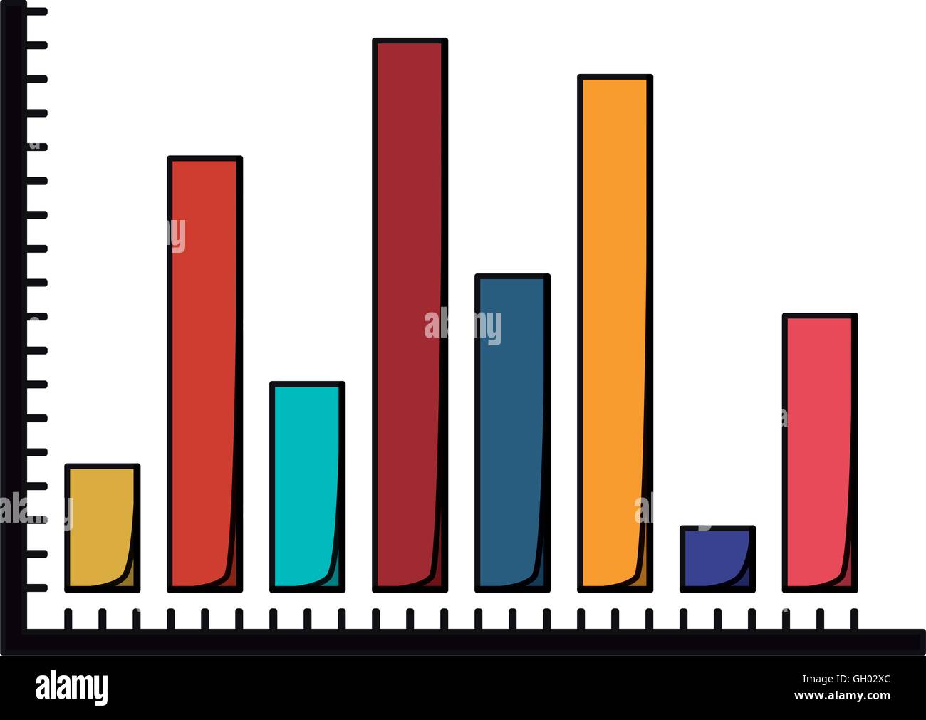 statistical growth isolated icon design Stock Vector Image & Art - Alamy