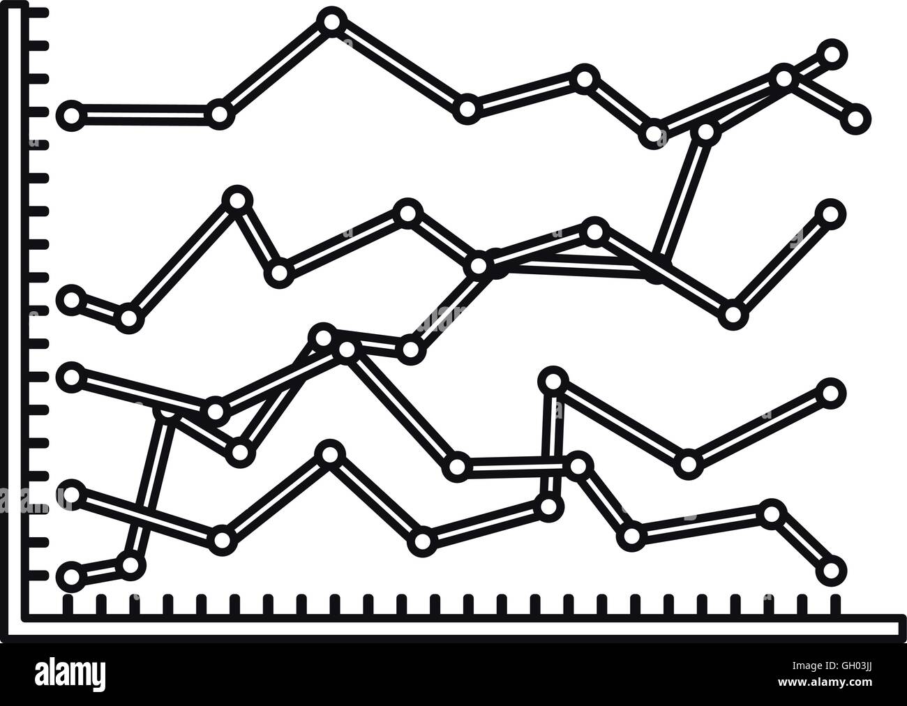 statistical growth isolated icon design Stock Vector Image & Art - Alamy