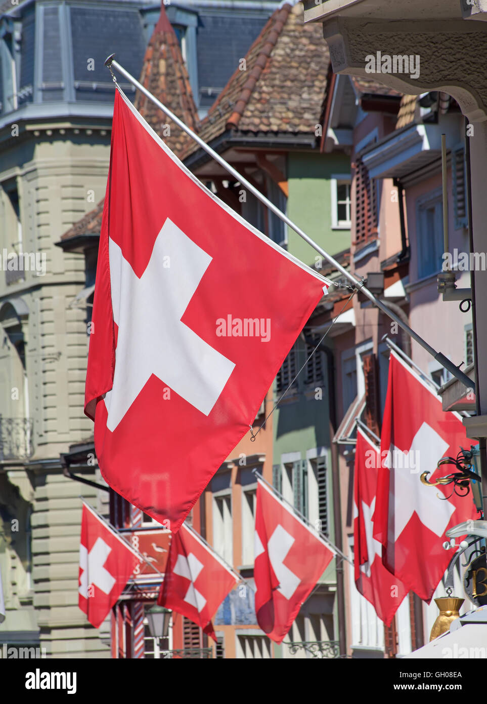 Schweiz swiss national day celebration hi-res stock photography and ...