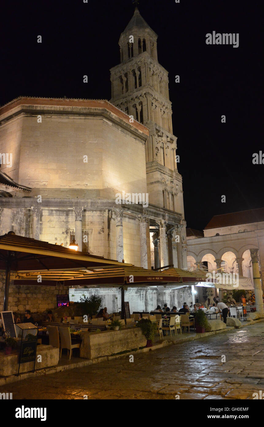 Peristil split croatia hi-res stock photography and images - Alamy