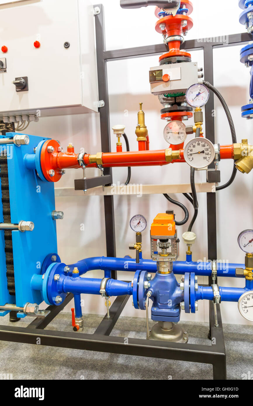 Heat exchanger pipes hi-res stock photography and images - Alamy