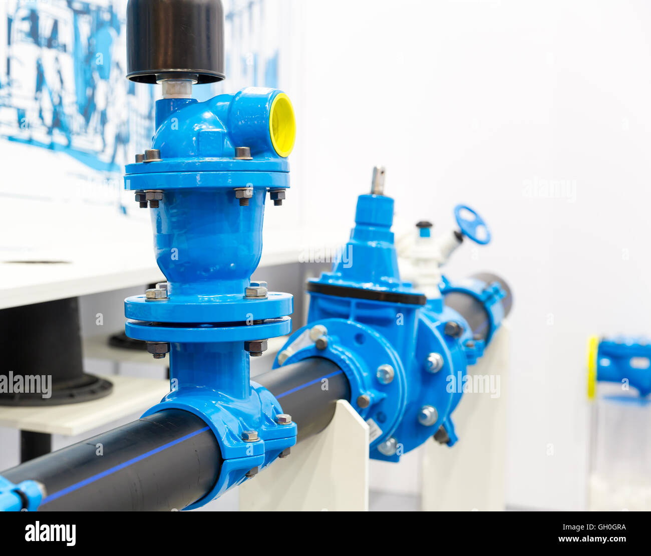 Heating unit on the factory Stock Photo - Alamy