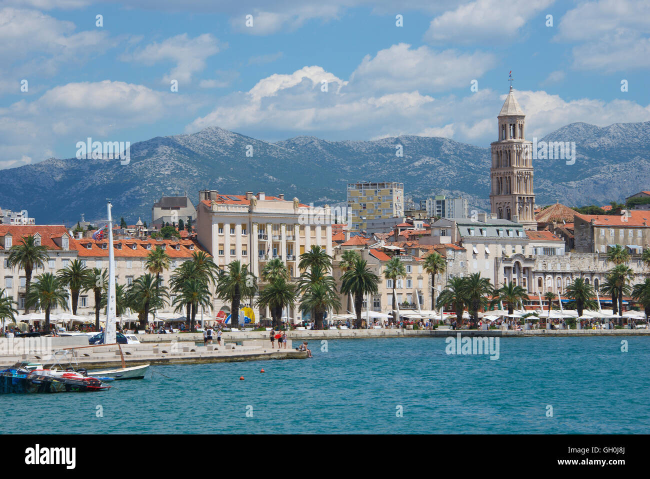 The Riva, Split, Croatia Stock Photo - Alamy