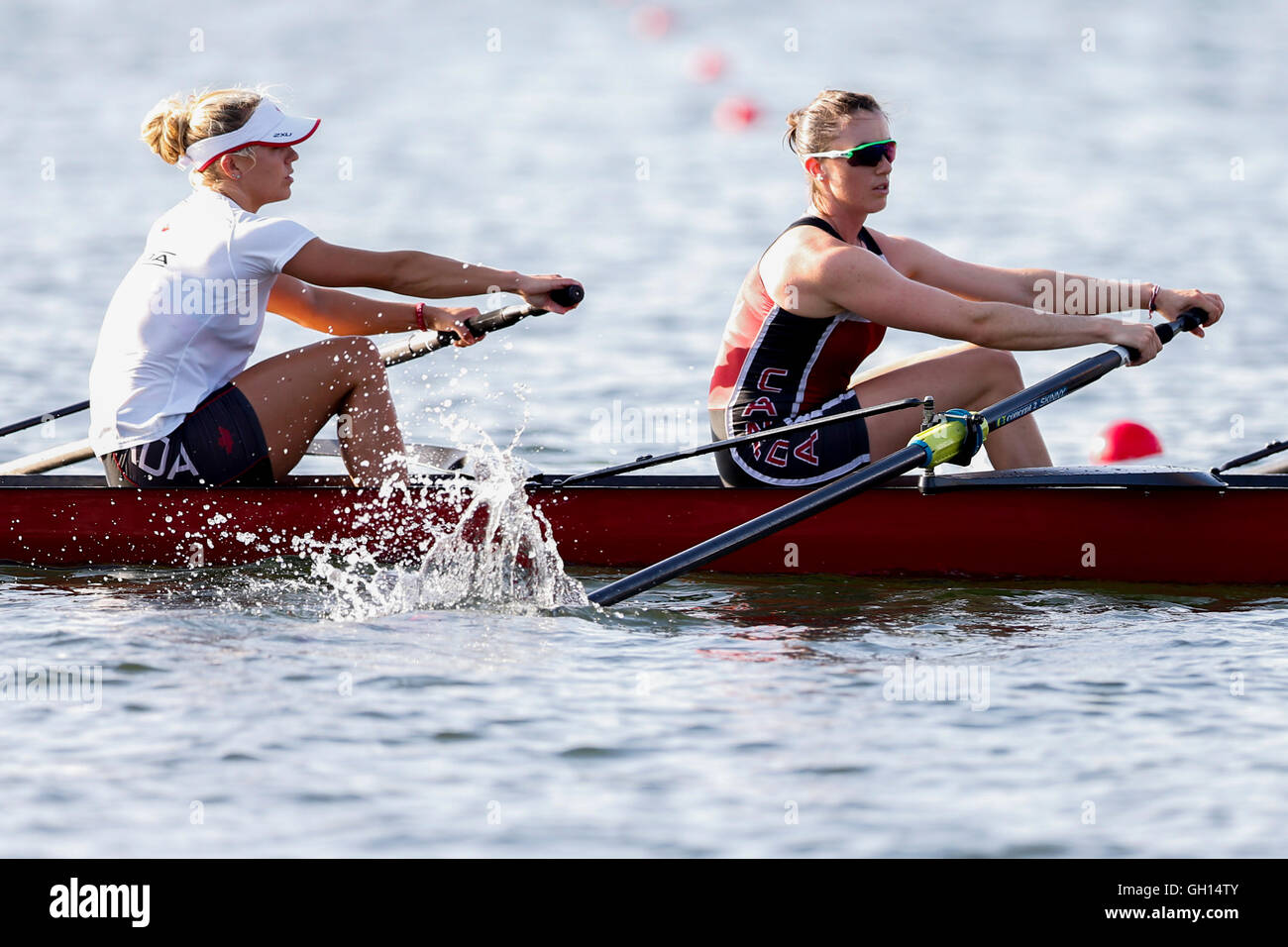 RIO DE JANEIRO, RJ - 07.08.2016: 2016 ROWING OLYMPICS - Remo race was ...