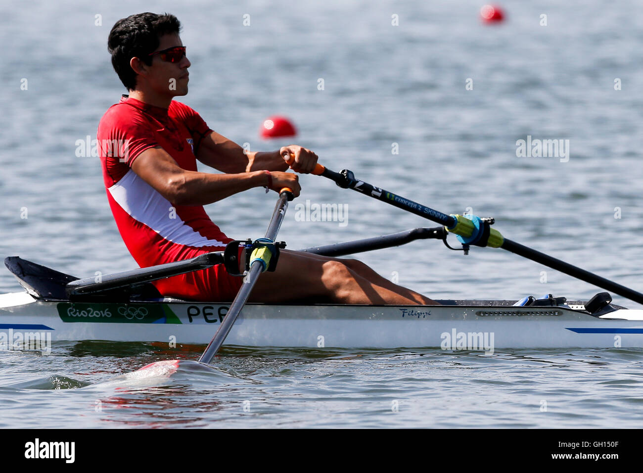 RIO DE JANEIRO, RJ - 07.08.2016: 2016 ROWING OLYMPICS - Remo race was ...