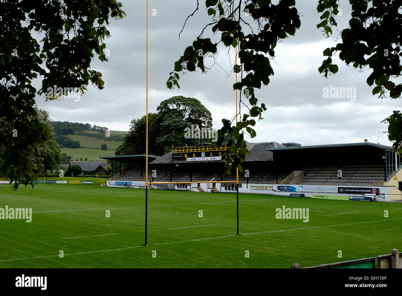 Melrose Melrose Rfc Greenyards Uk High Resolution Stock Photography and ...