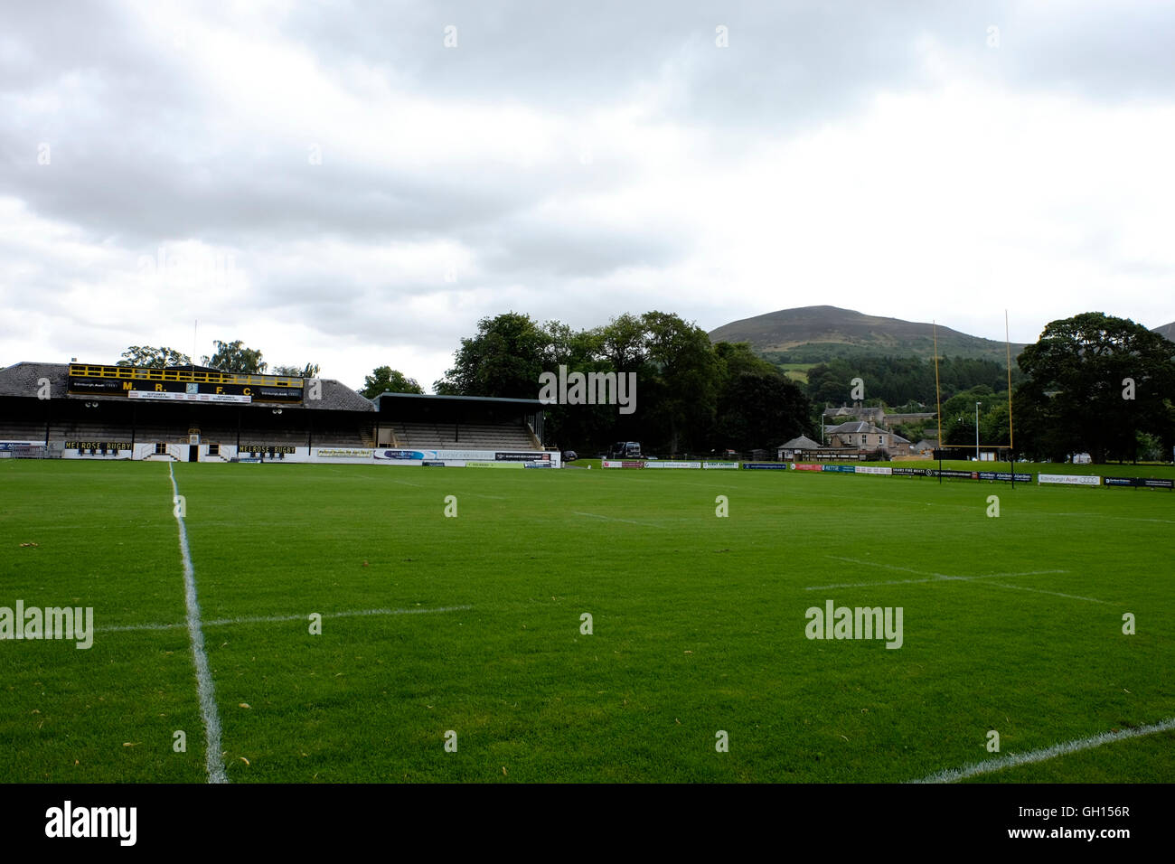 Melrose Melrose Rfc Greenyards Uk High Resolution Stock Photography and ...