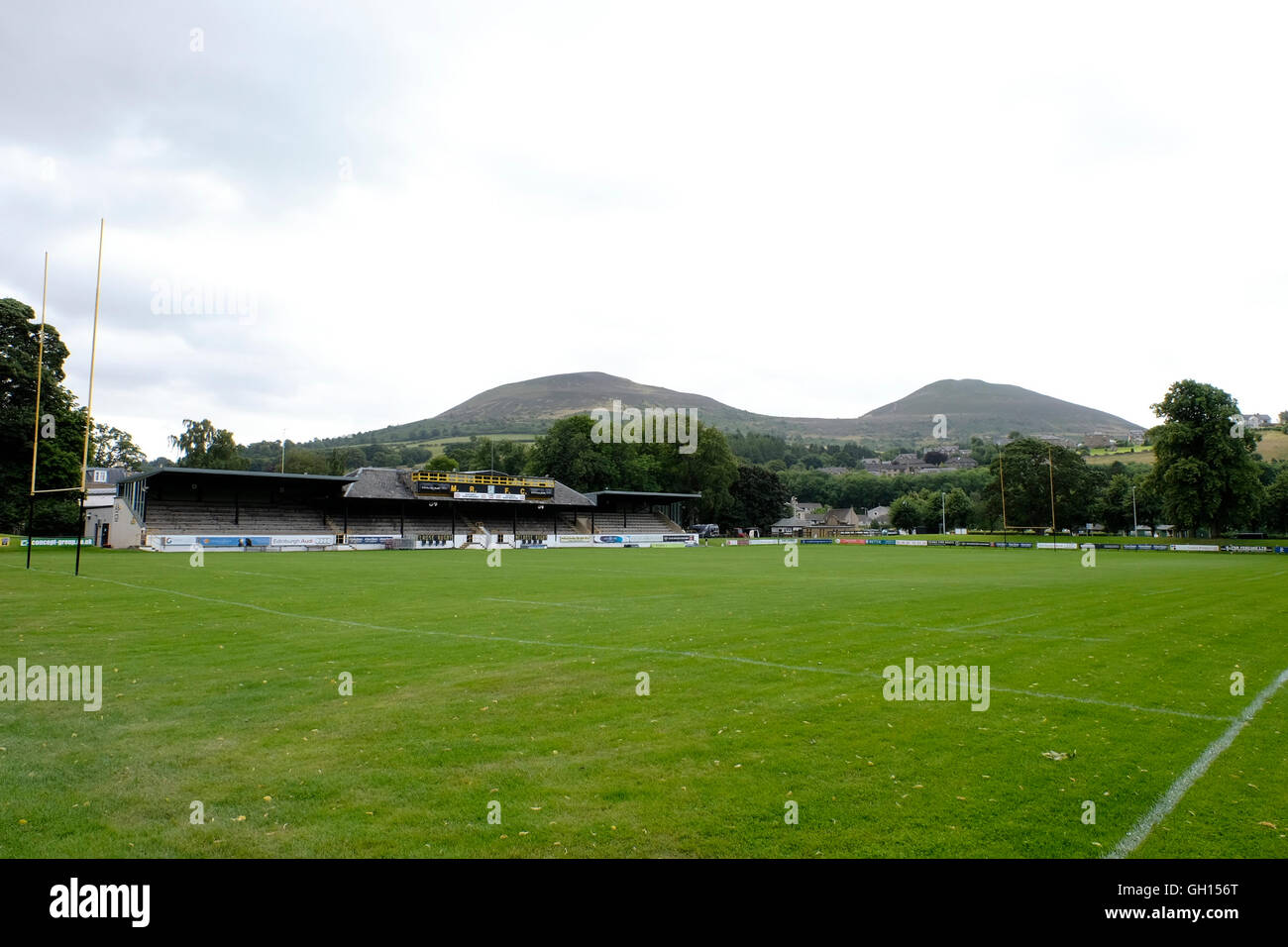Melrose Melrose Rfc Greenyards Uk High Resolution Stock Photography and ...