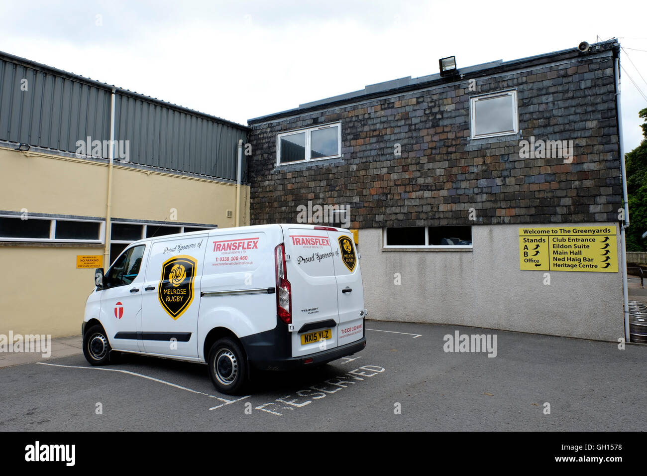 Melrose Melrose Rfc Greenyards Uk High Resolution Stock Photography and ...